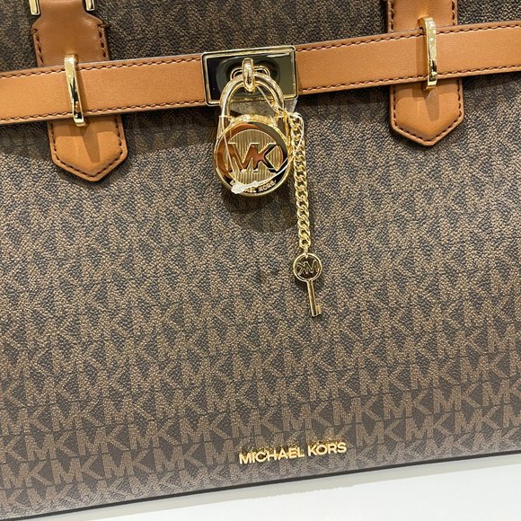 Michael Kors | Bags | Michael Kors Hamilton Medium Satchel Shoulder ...